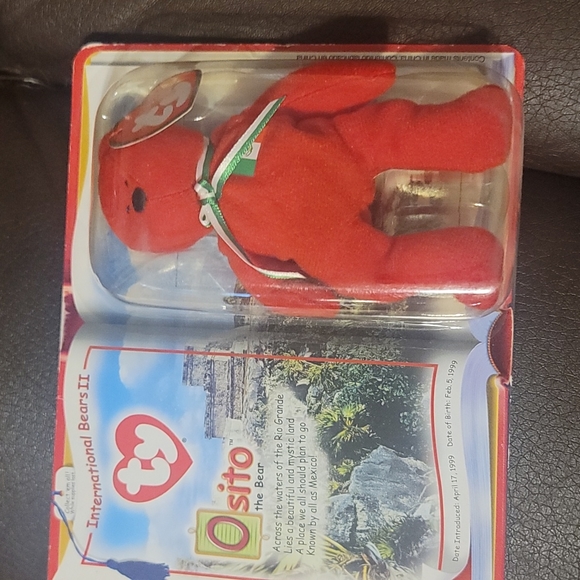 Ty | Toys | Nwt Osito Ty Bear International | Poshmark